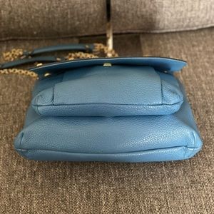 MCM | Bags | Euclight Blue Mcm Three Way Crossbodyshoulder Chain Bag ...